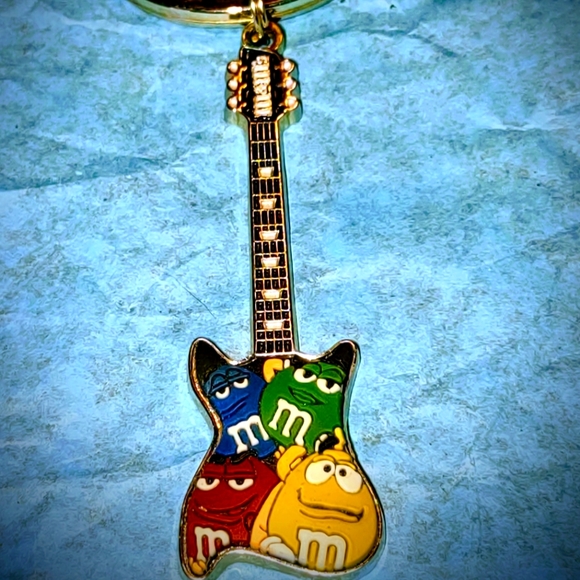Vintage | Accessories | Rare Highly Collectible Mm Guitar Keychain ...